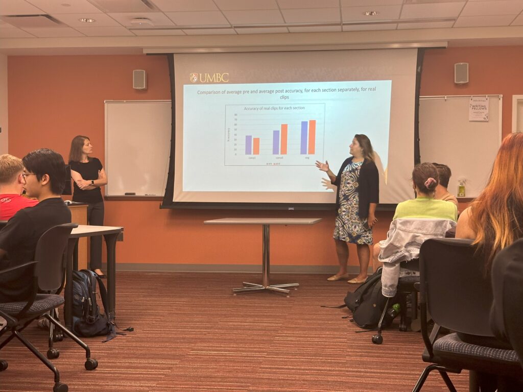 Deep fake Discernment- Education – MData Lab – UMBC